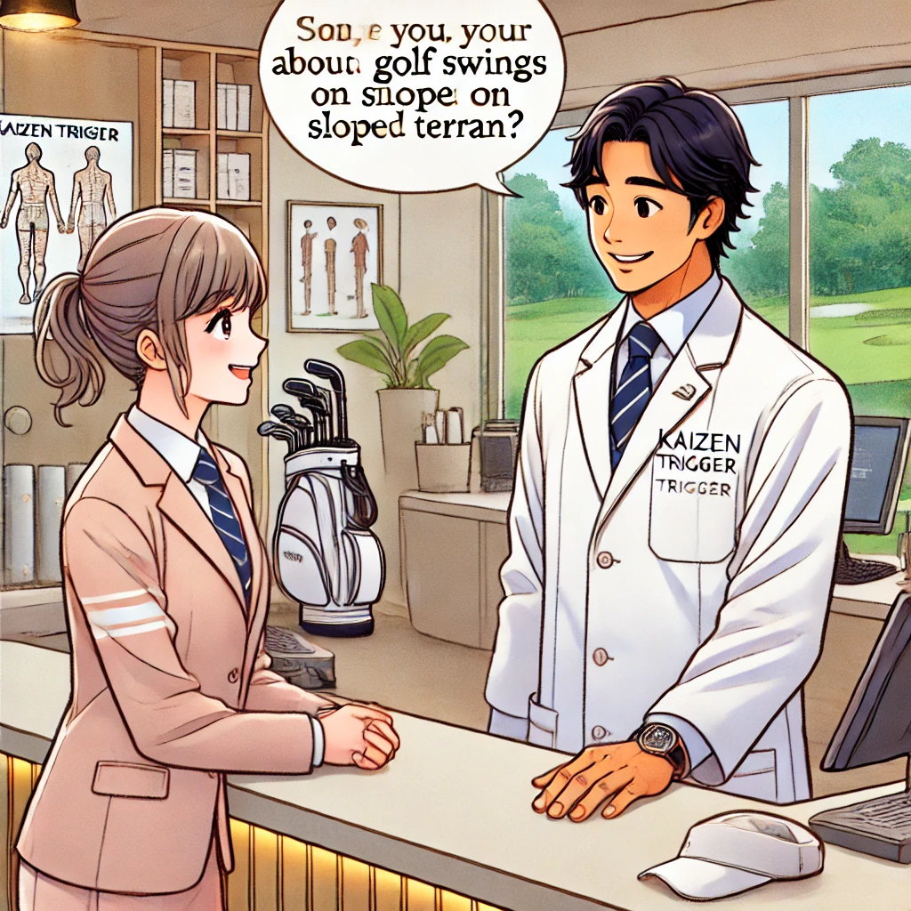 第699回 ゴルフスイングと地面の傾斜：パフォーマンス向上のカギを探る - KAIZEN TRIGGERが提案する最新アプローチ - KAIZEN TRIGGER カイゼントリガー