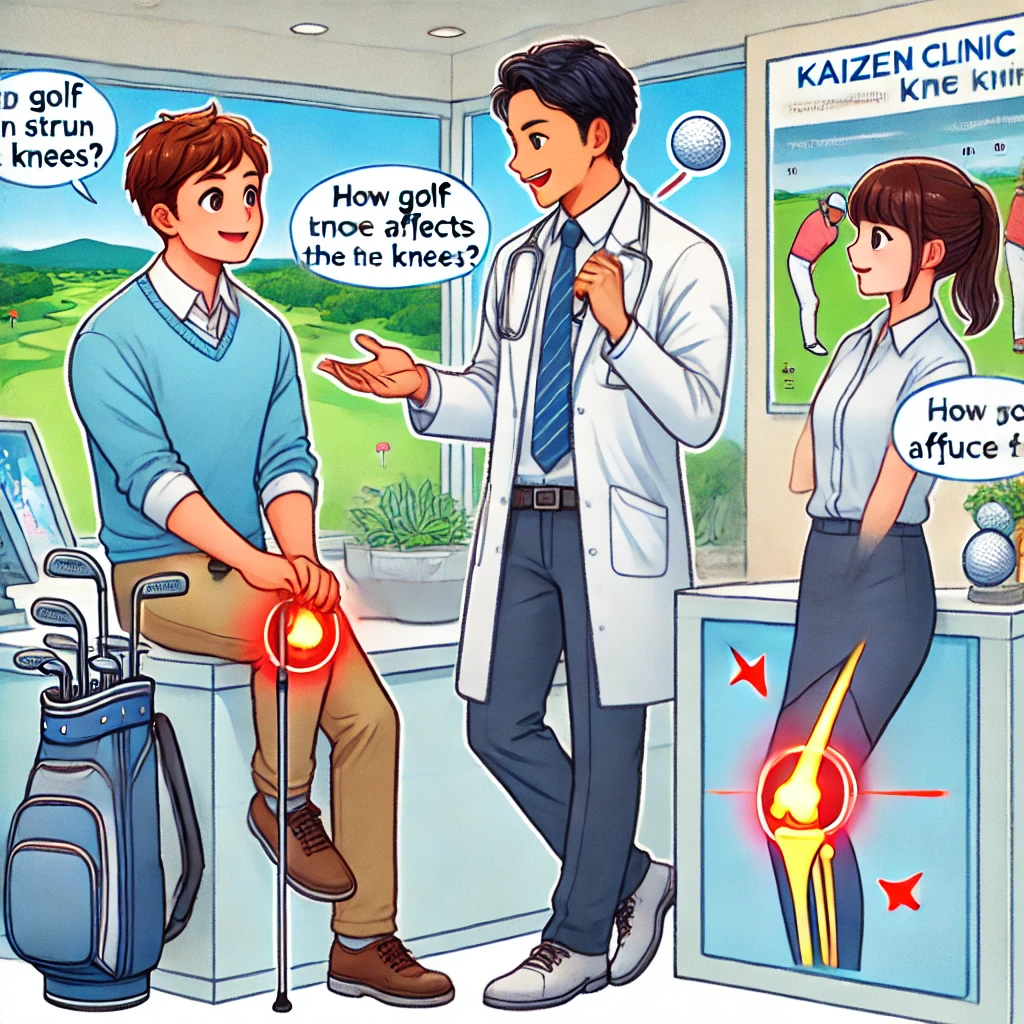 第670回 牛久市のKAIZEN TRIGGERが提案！ゴルフスイングの改善でひざ関節への負担を軽減 - カイロプラクティック整体とパーソナルトレーニングの効果 - KAIZEN ...