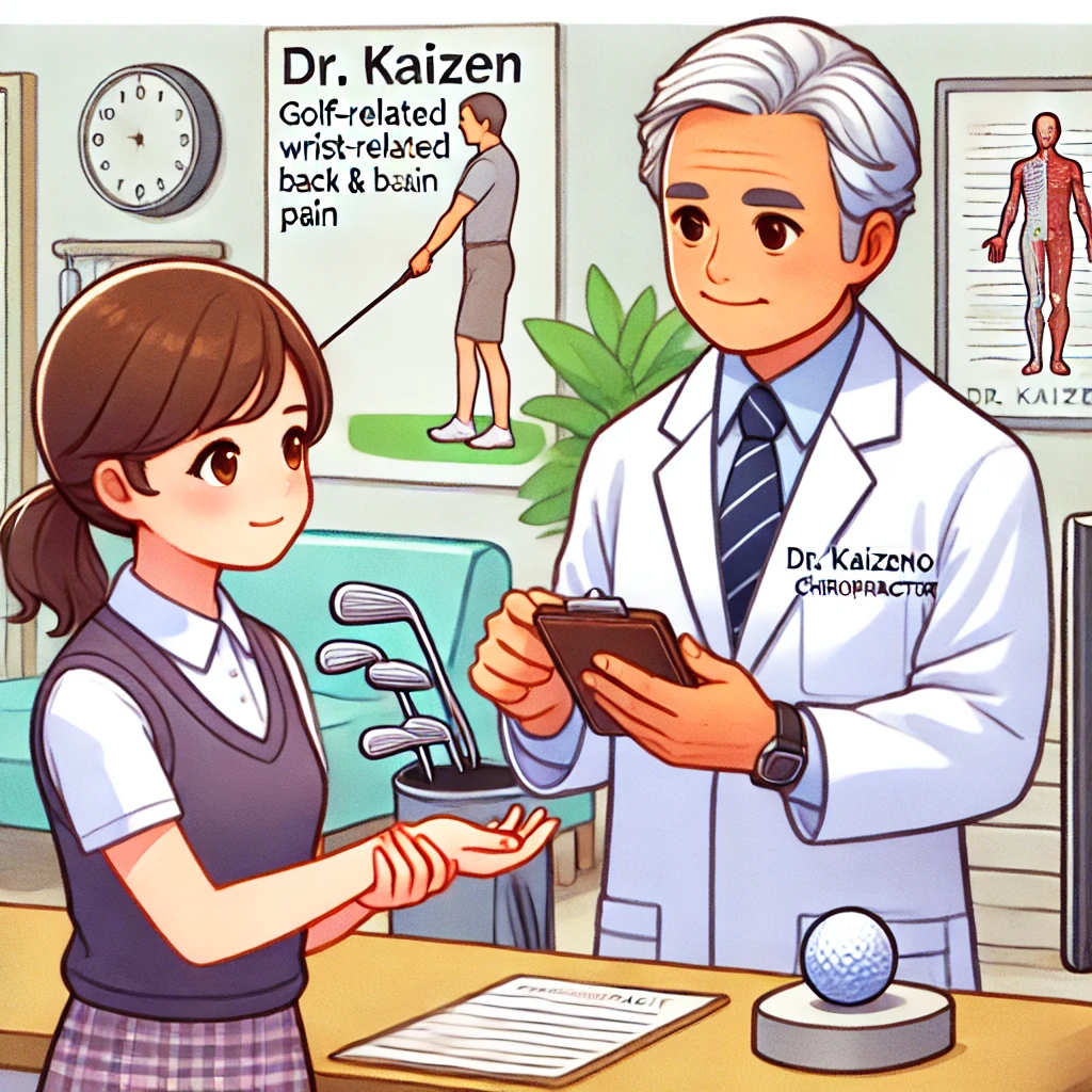 第681回 ゴルファーの腰痛と手首の痛み：カイロプラクティック整体とパーソナルトレーニングによる予防と改善 - KAIZEN TRIGGER カイゼントリガー