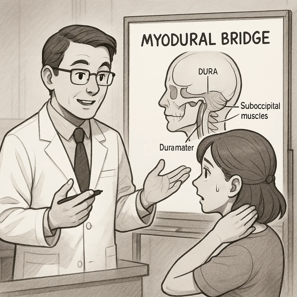 第714回 後頭下筋群と脊髄硬膜をつなぐMyodural Bridge（筋硬膜橋）：頭痛・頸部痛との関連と牛久市KAIZEN TRIGGERで ...